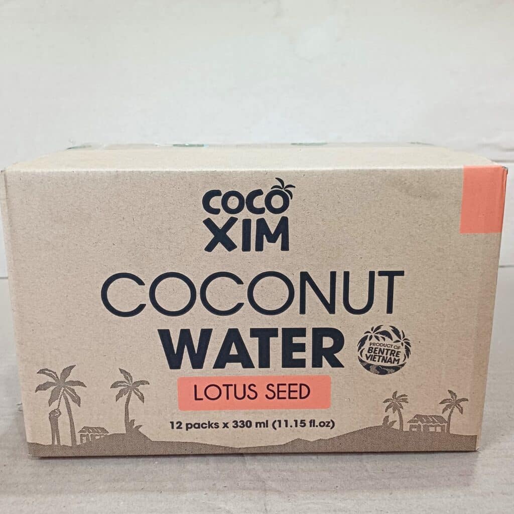 Cocoxim Coconut Water Lotus Seed Flavor 330ml Wholesale Exporter » FMCG ...