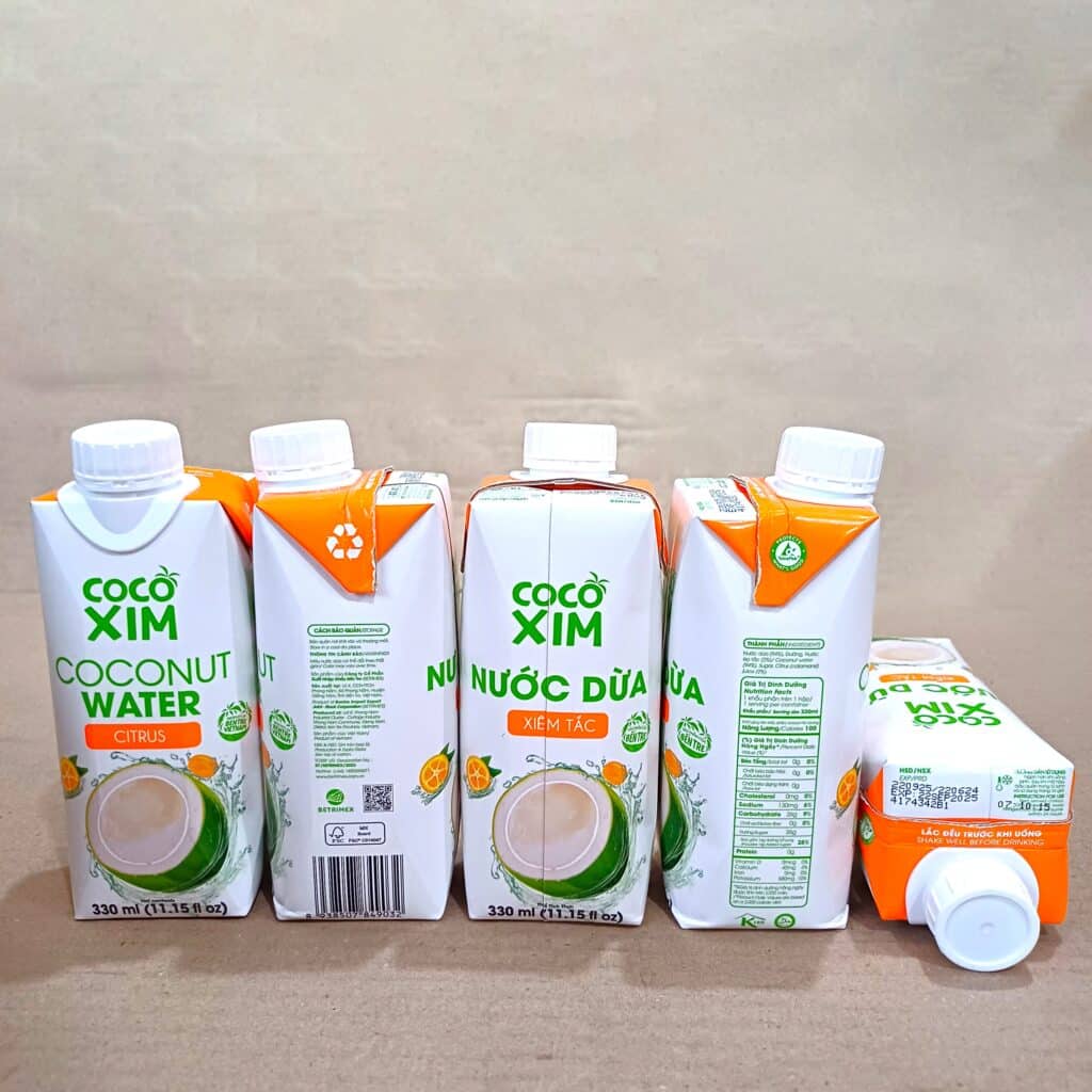 Cocoxim Coconut Water With Citrus Juice 330 Ml Wholesale Exporter ...