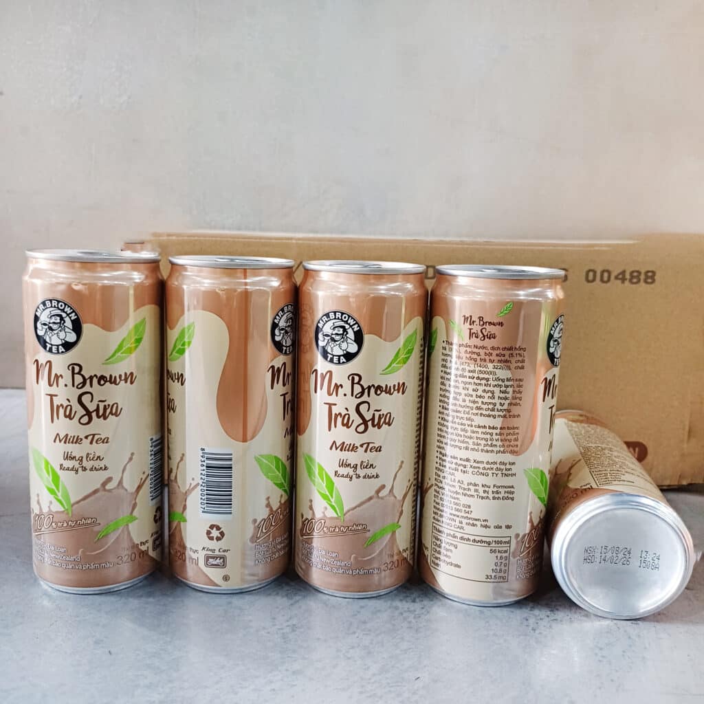 Mr Brown Taiwan Milk Tea Ready To Drink 320ml Wholesale Exporter » FMCG ...