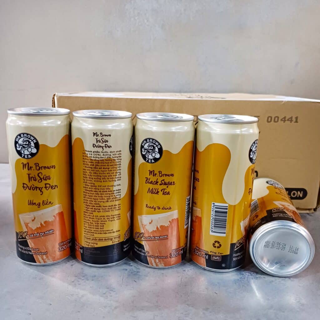Mr Brown Taiwan Milk Tea Black Sugar Ready To Drink 320ml Wholesale ...
