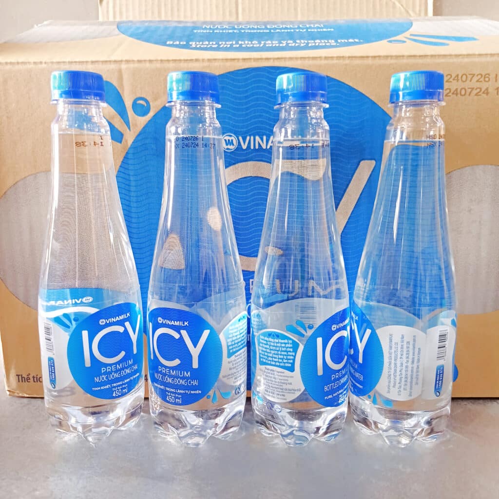 Vinamilk Icy Bottle Water 450ml Wholesale Exporter » FMCG Viet