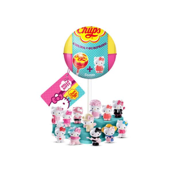 Chupa Chups Lollipop Strawberry Surprise Hello Kitty 12g Wholesale ...