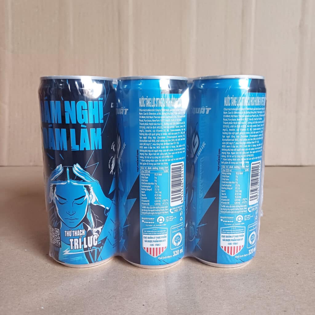 Sting Blueberry Energy Drink 320ml X 24 Cans Wholesale Exporter » FMCG Viet