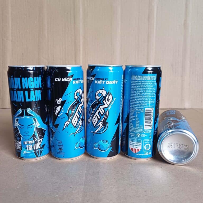 Sting Blueberry Energy Drink 320ml X 24 Cans Wholesale Exporter » FMCG Viet