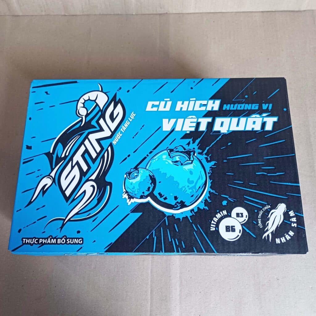 Sting Blueberry Energy Drink 320ml X 24 Cans Wholesale Exporter » FMCG Viet