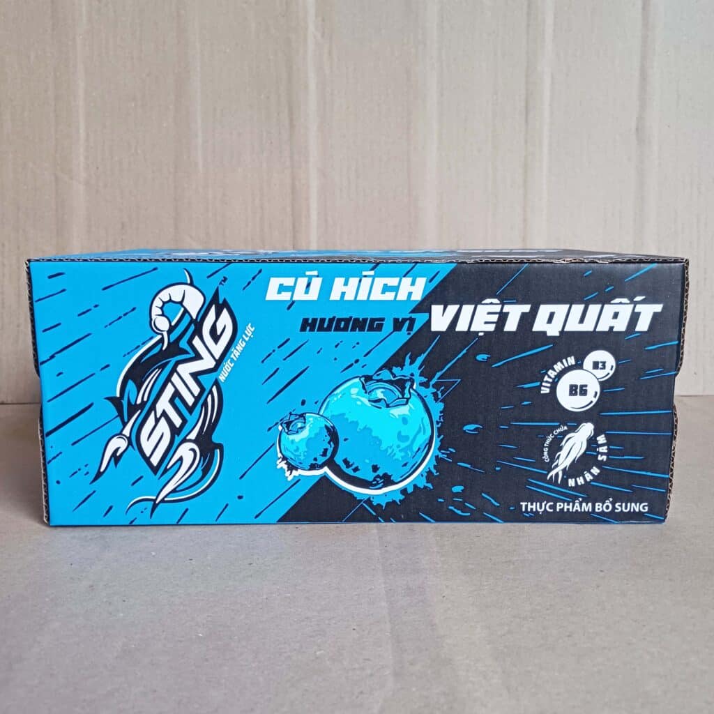 Sting Blueberry Energy Drink 320ml X 24 Cans Wholesale Exporter » FMCG Viet